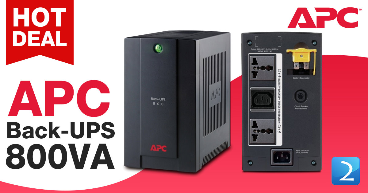 ช้อป APC Back-UPS 800VA เลย! ราคาดี จัดส่งฟรี
