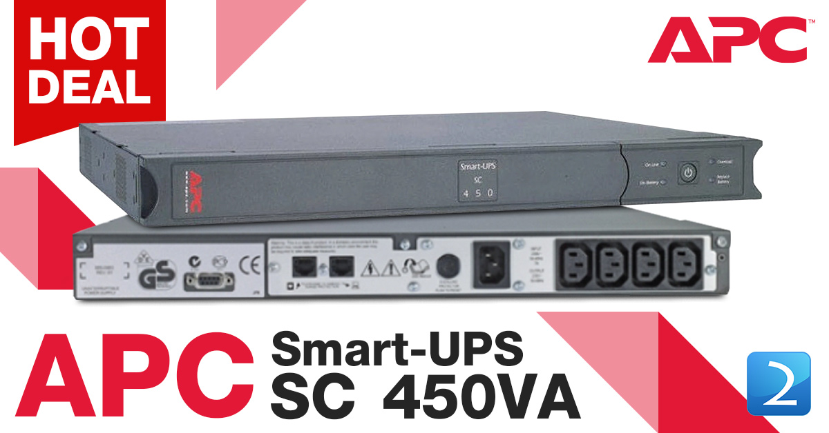 ช้อป APC Smart-UPS SC 450VA เลย! ราคาดี จัดส่งฟรี