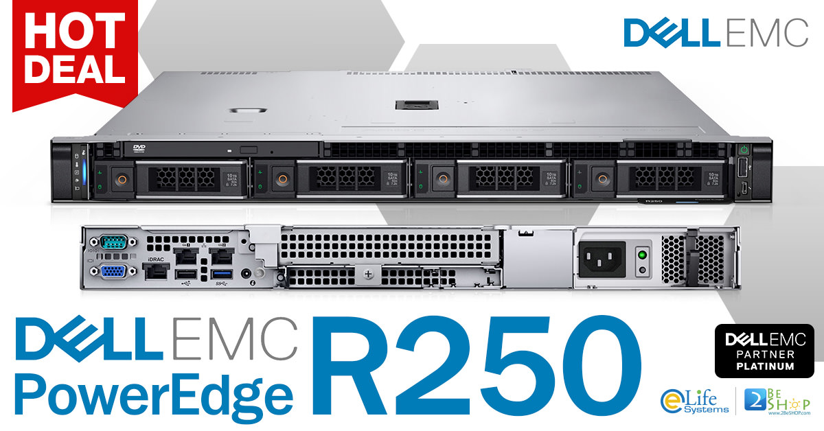 IT Professionals: Optimize Your Infrastructure with DELL EMC PowerEdge R250