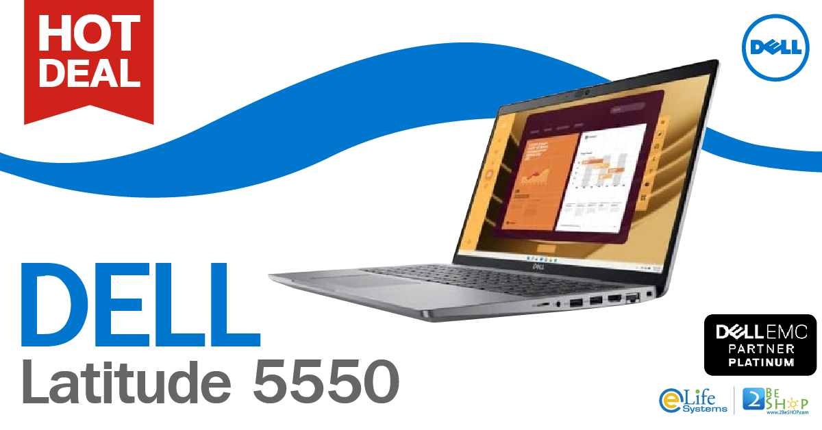 ช้อป DELL Latitude 5550 เลย! ราคาดี จัดส่งฟรี