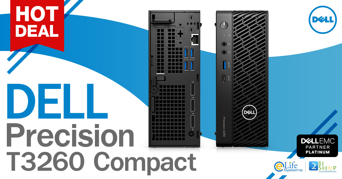 ช้อป DELL Precision T3260 Compact เลย! ราคาดี จัดส่งฟรี