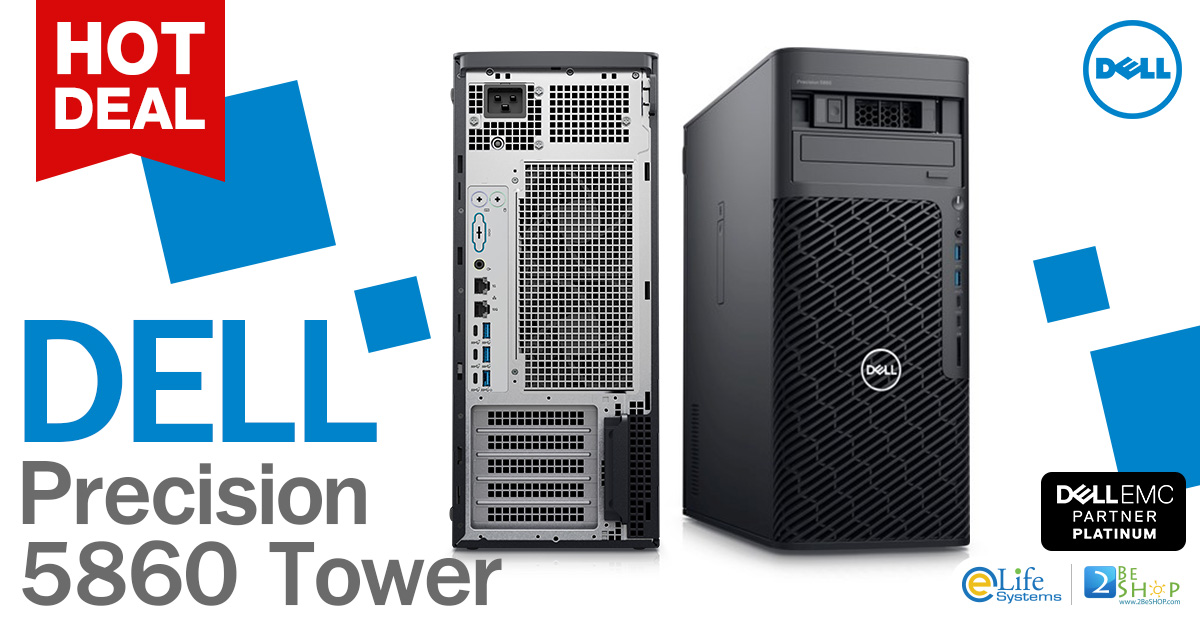 ช้อป [SNST586007] Dell Precision 5860 Tower ราคาถูก ซื้อออนไลน์ที่นี่ ...