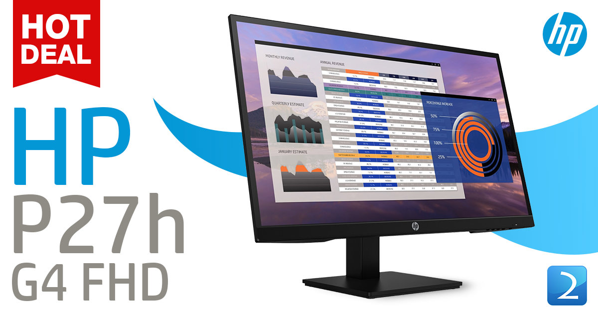 ช้อป HP P27h G4 FHD เลย! ราคาดี จัดส่งฟรี