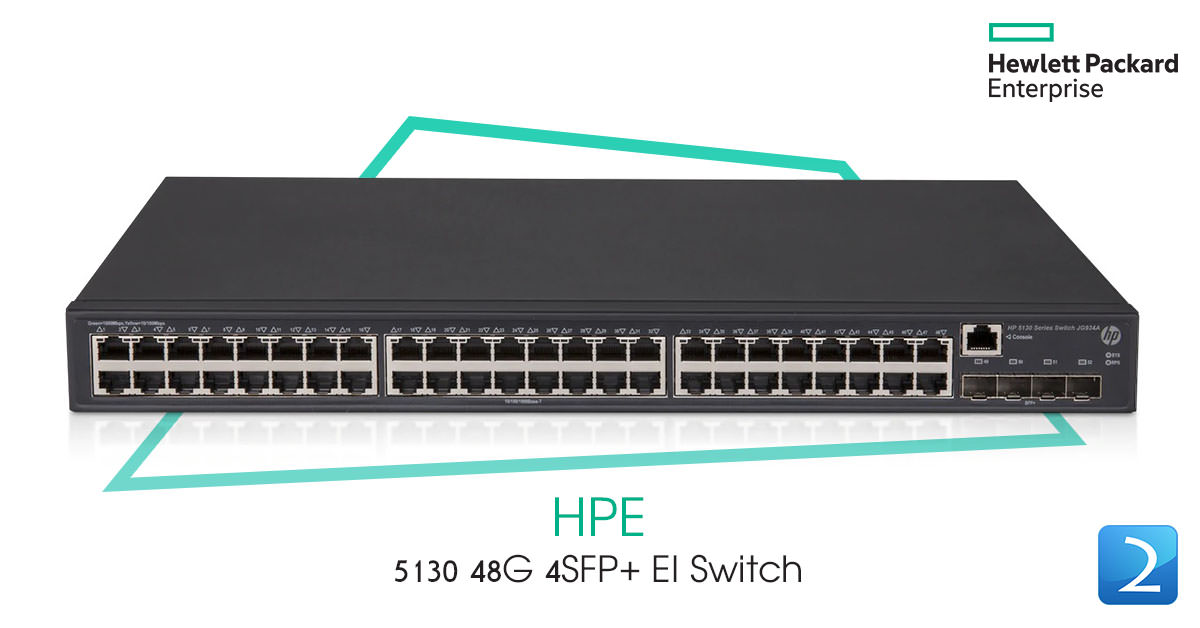 ช้อป [JG934A] HPE 5130 48G 4SFP+ EI Switch ราคาถูก ซื้อออนไลน์ที่นี่ ส่งฟรี