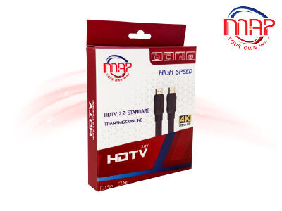 ช้อป [HDMI-150CM] MAP HDMI Cable (V2) HD 4K 60Hz 150 CM ราคาถูก ซื้อ ...