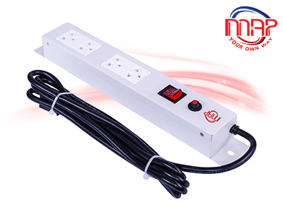 ช้อป MAP Power Distribution Unit 4 Universal Outlet 2M เลย! ราคาดี จัด ...